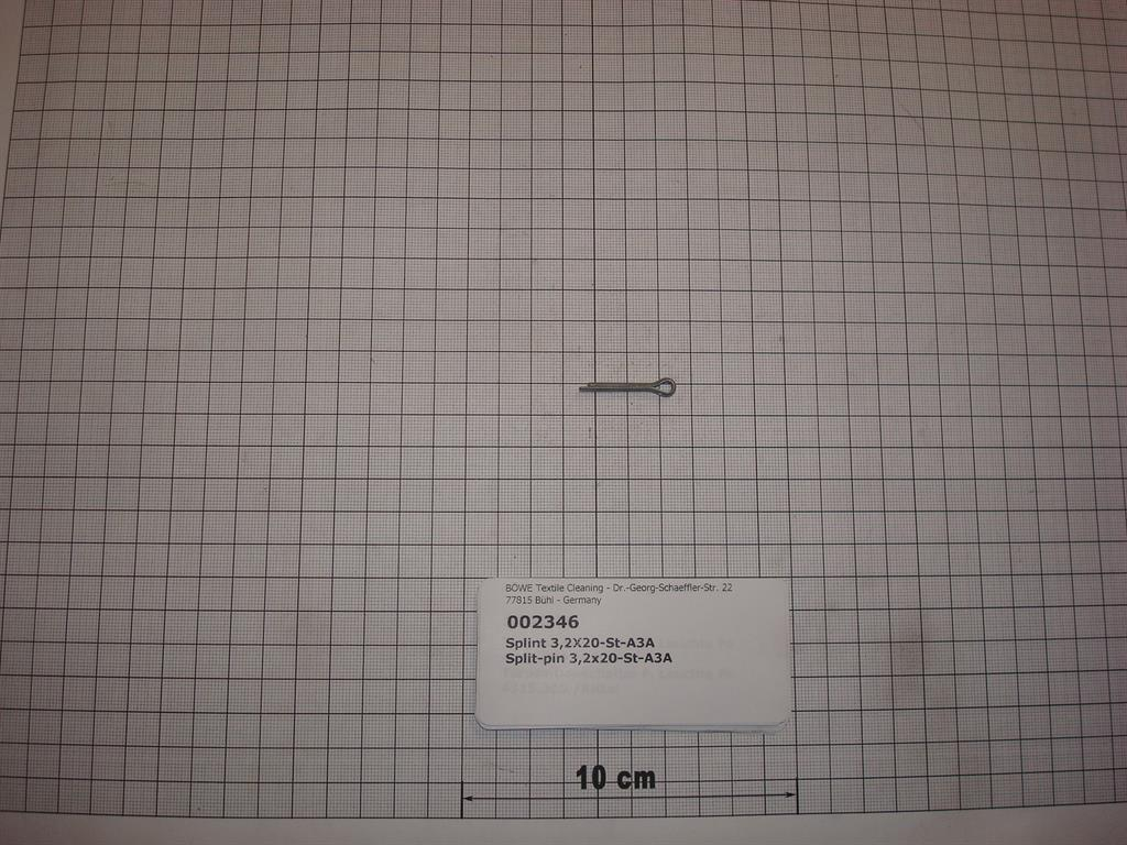 BÖWE Webshop - Splint,3,2x20mm,verzinkt,DIN94