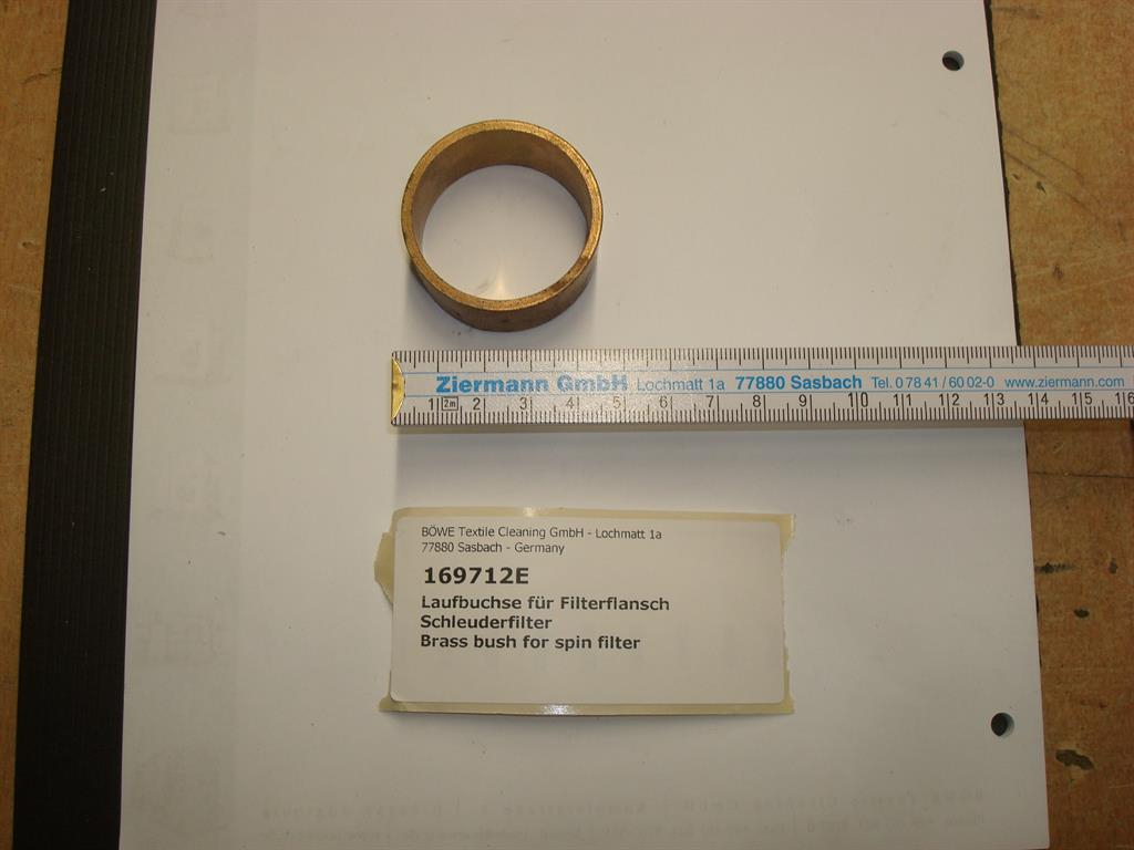 BÖWE Webshop - Brass bush for eco filter / spin filter