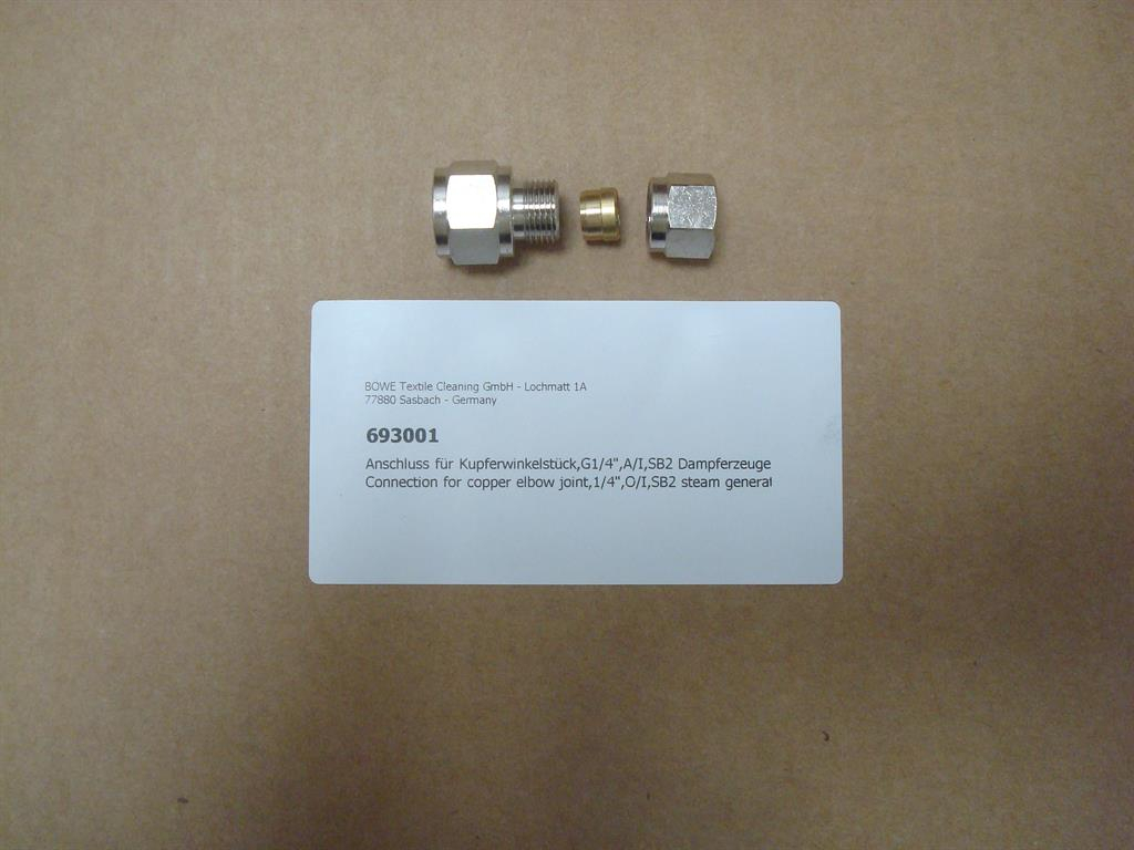 BÖWE Webshop - Connection for copper elbow joint,1/4",O/I,SB2 steam ...