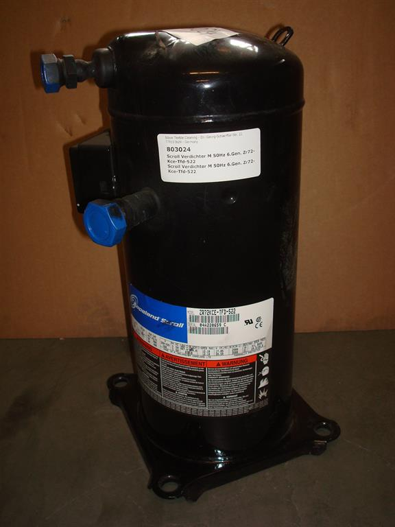 BÖWE Webshop - Kältekompressor, Copeland, Scroll, ZR72KCE-TFD-522, 50Hz ...